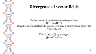 EMF Divergence of vector fields.pptx