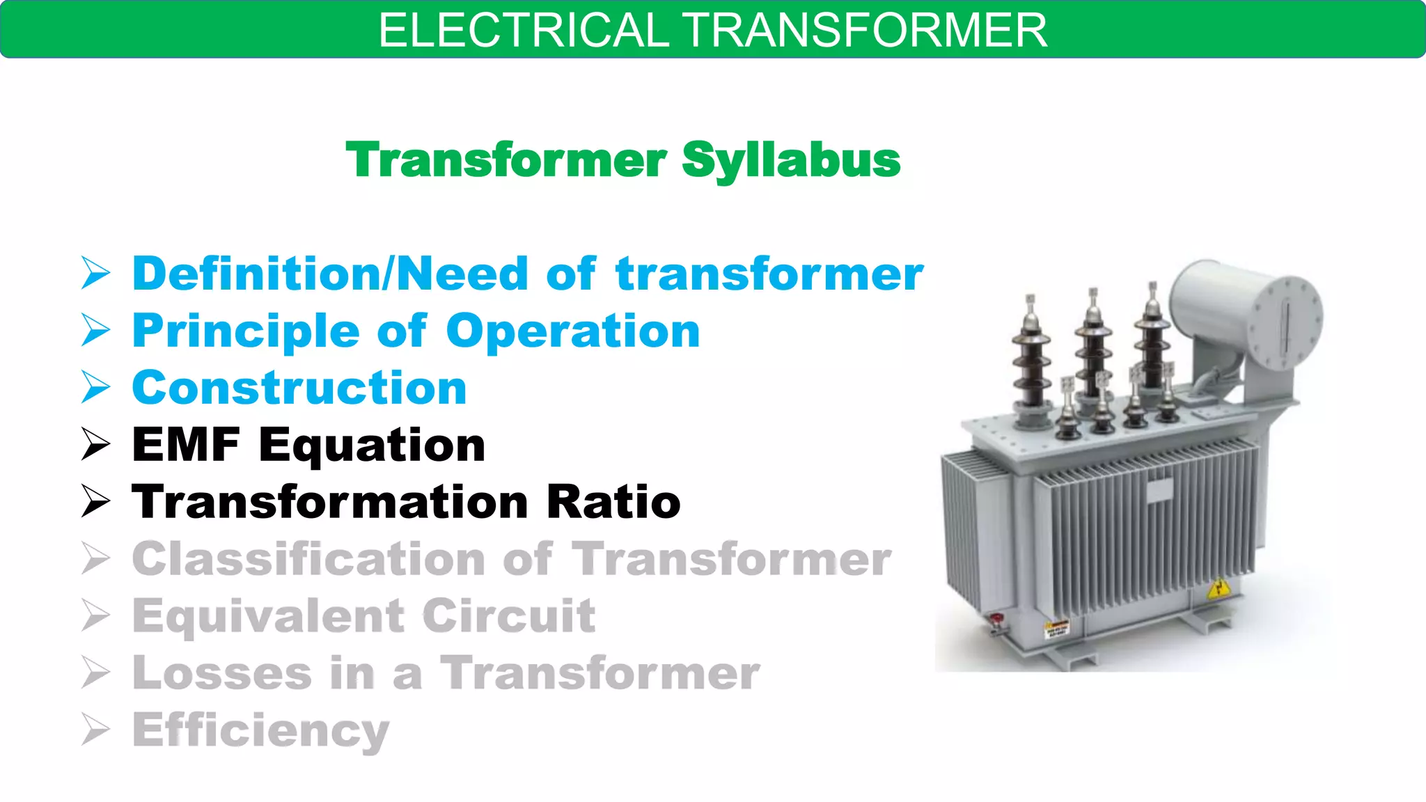 EMF EQUATION OF TRANSFORMER,TRANSFORMATION RATIO OF TRANSFORMER|DAY 3|BASIC ELECTRICAL ...