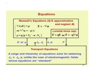 Em field and transport equation | PPT