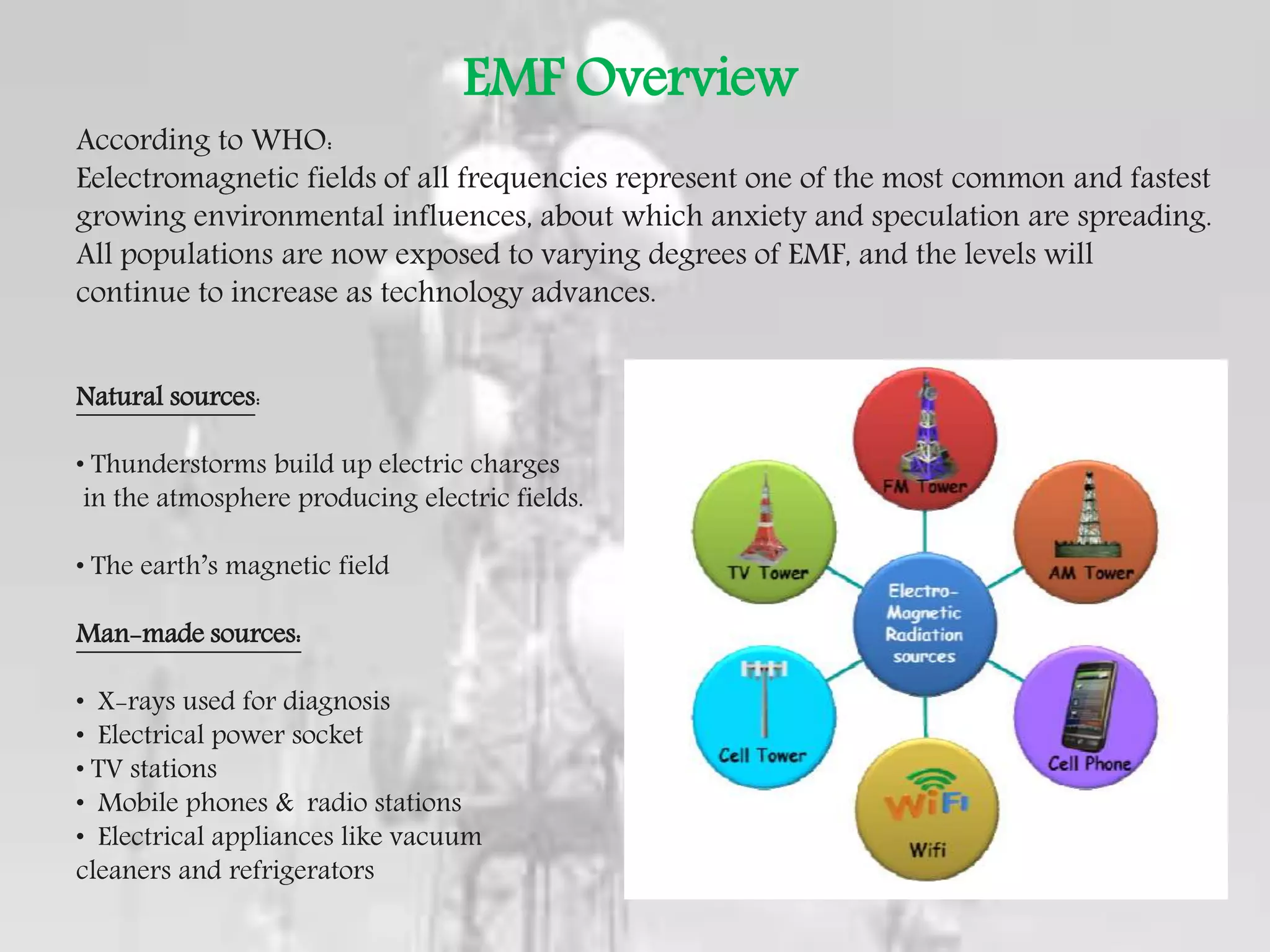 Emf Overview and EMF norms in India | PPTX