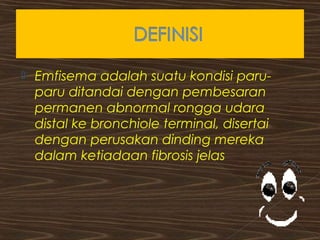 Patology of Emfisema ppt | PPT