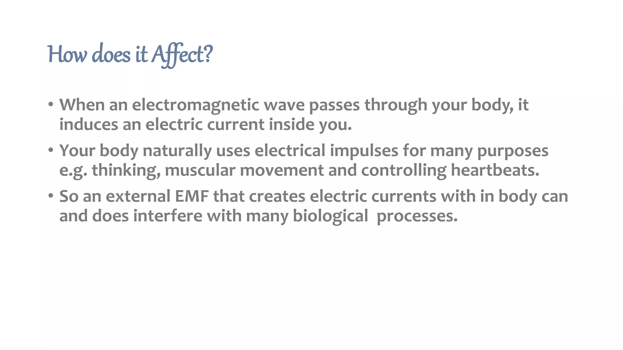 Emf pollution ppt | PPTX
