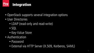 CIS14: Identity in OpenStack Icehouse | PDF | Cloud Computing | Internet