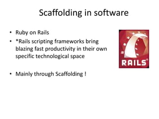 EMF Scaffolding | PPTX | Web Development | Internet
