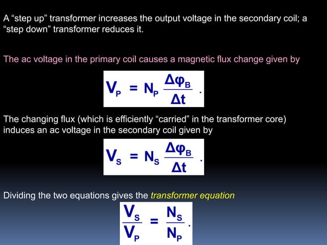faradays law and its applications ppt | PPTX | Physics | Science