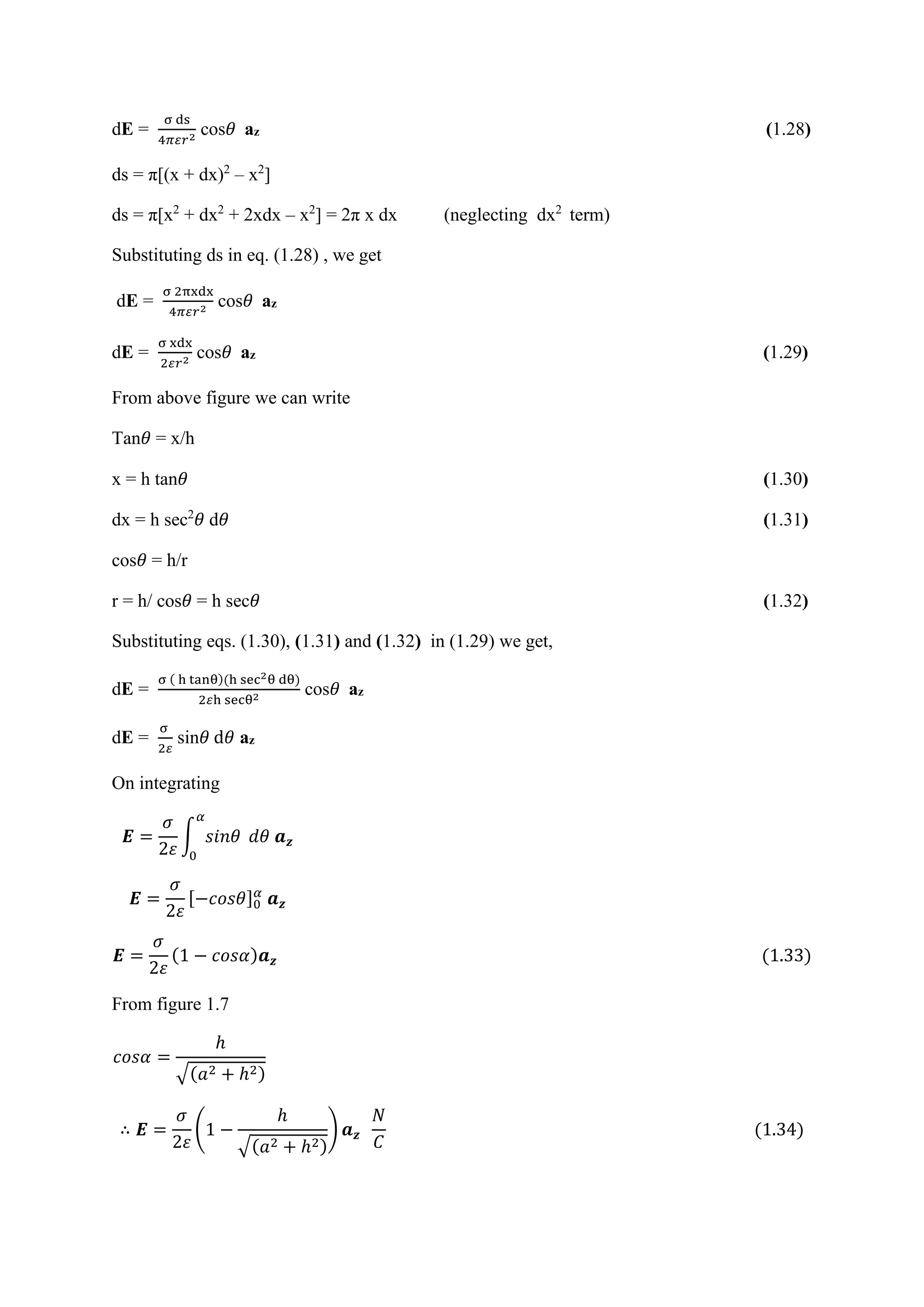 EMF unit-1 ELECTROSTATICS: Coulomb’s Law, Gauss’s Law | PDF