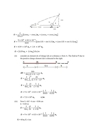 EMF unit-1 ELECTROSTATICS: Coulomb’s Law, Gauss’s Law | PDF