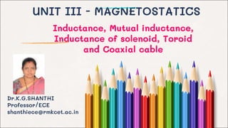 Unit-3:Magnetostatics | PPT