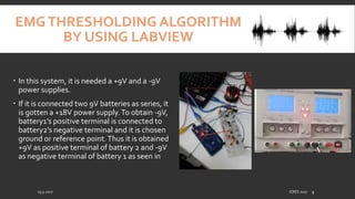 Electromyography (EMG) | PPTX | Computer Peripherals | Computing