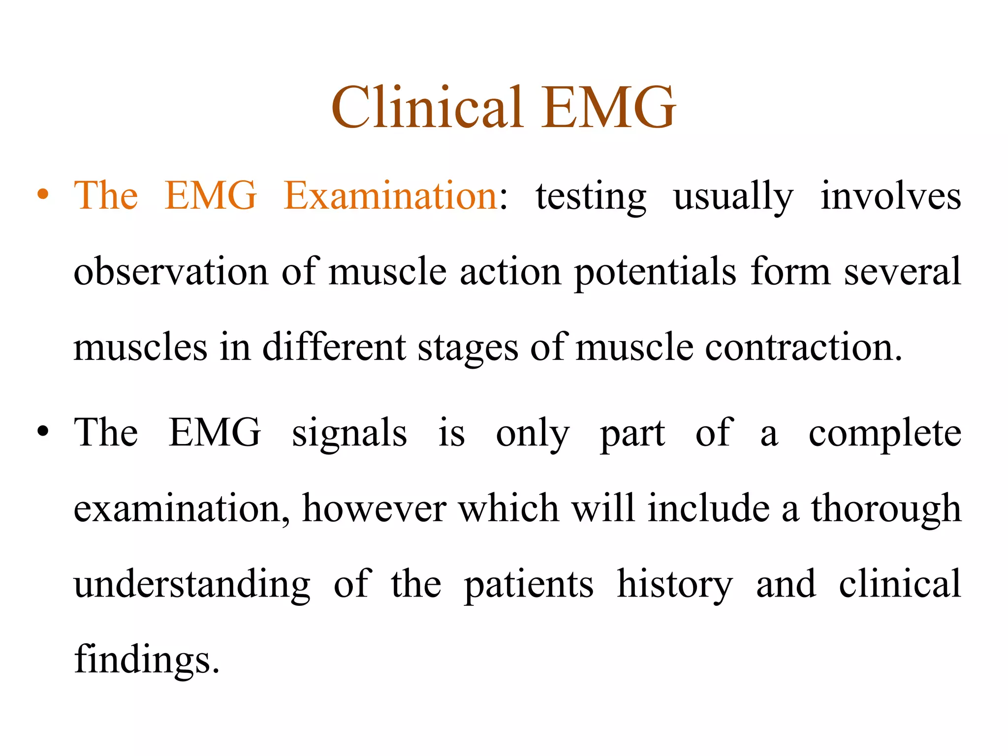 Emg | PDF
