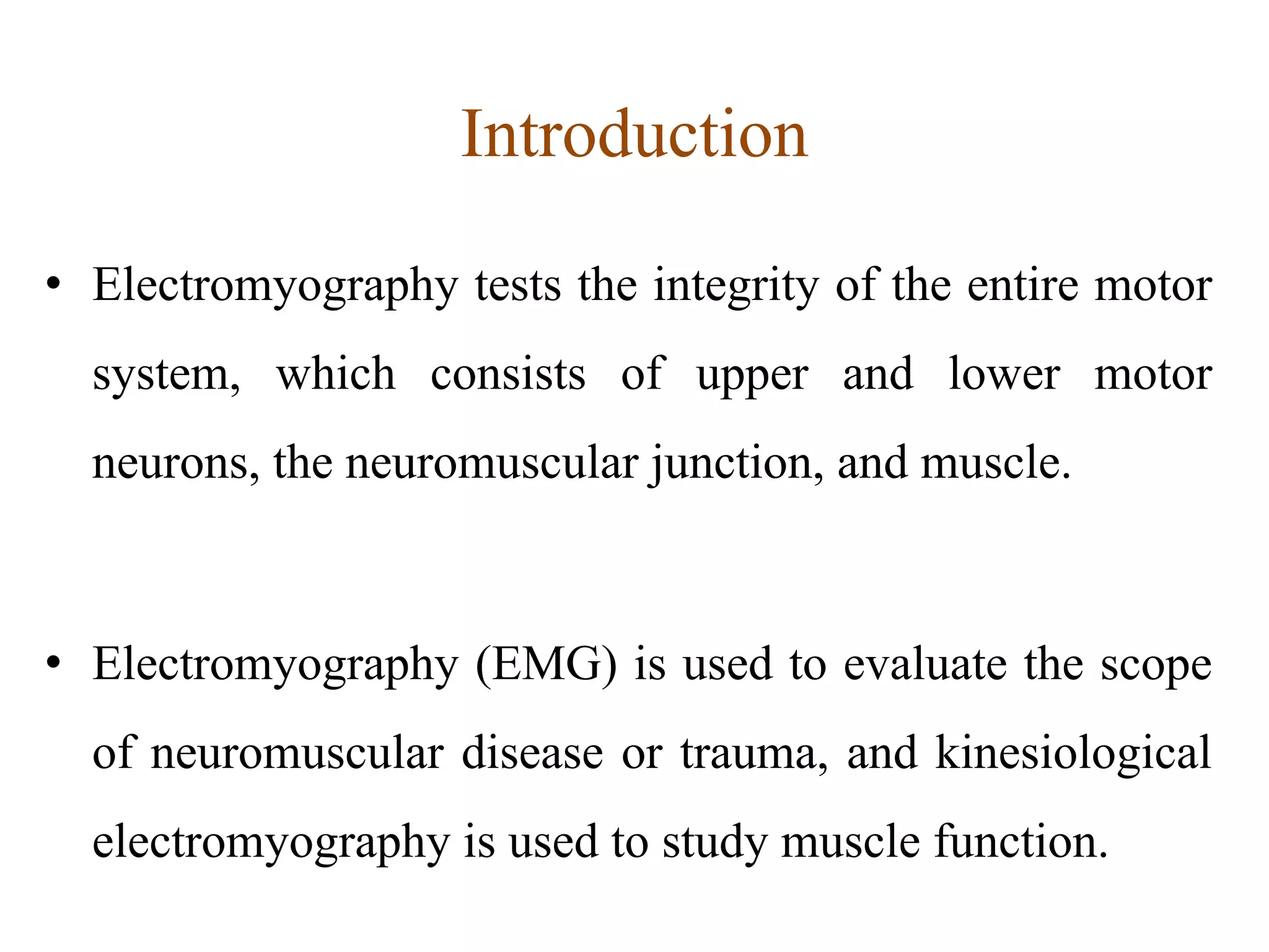 Emg | PDF