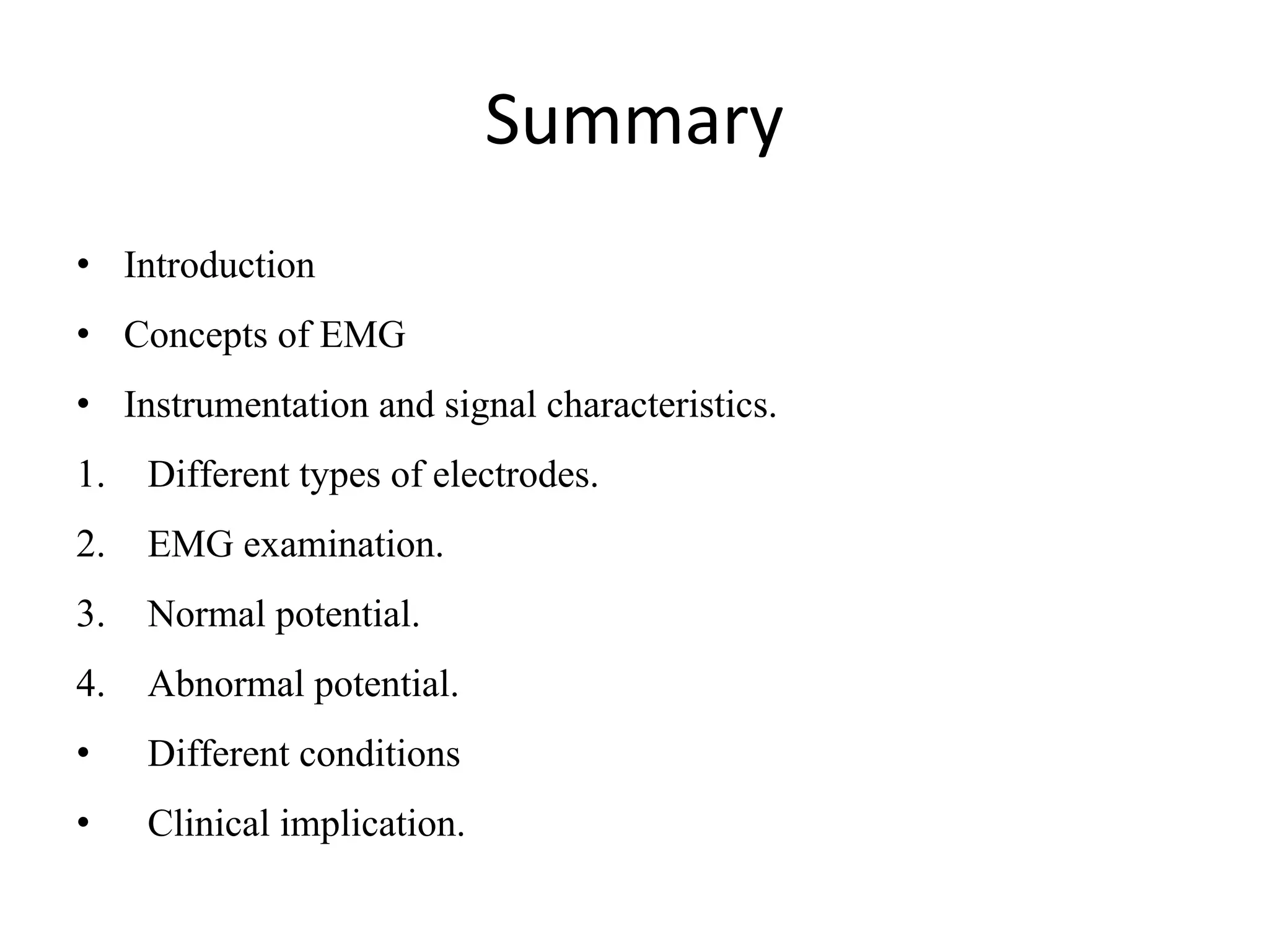 Emg | PDF