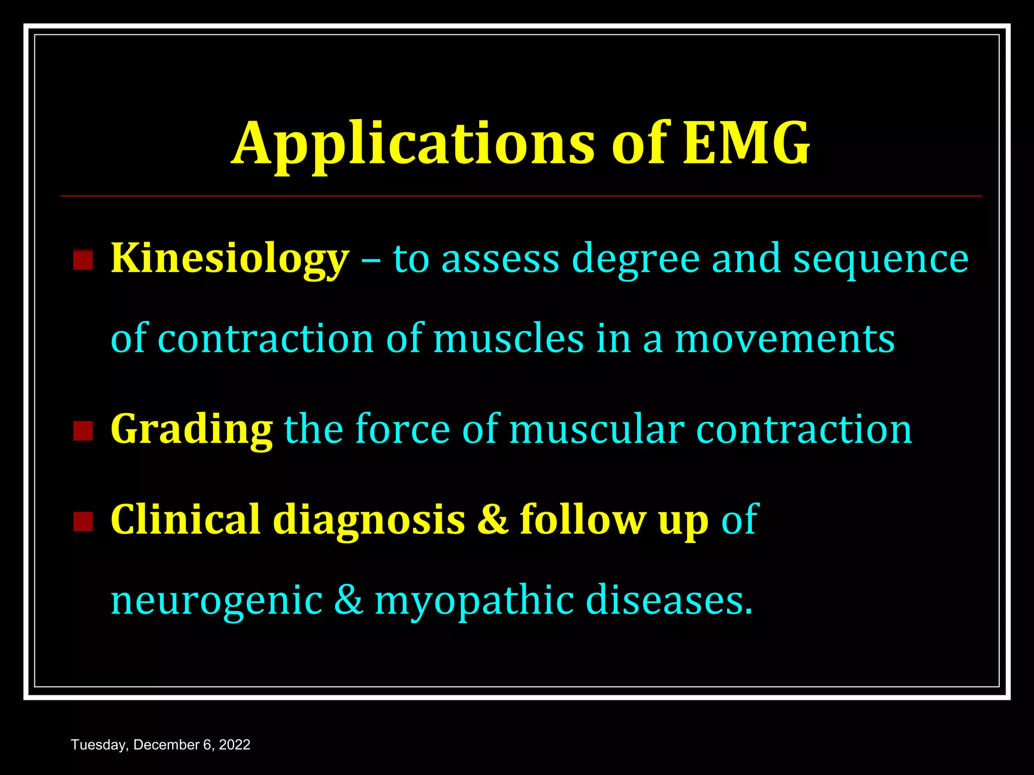 ELECTROMYOGRAPHY | PPT
