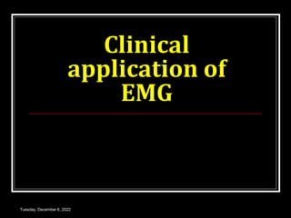 ELECTROMYOGRAPHY | PPT