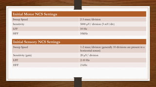 Emg and ncs slides chapter 1 and 2 | PPTX