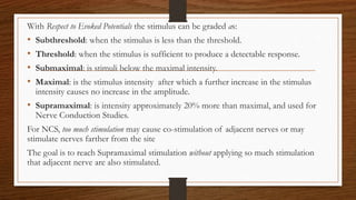 Emg and ncs slides chapter 1 and 2 | PPTX