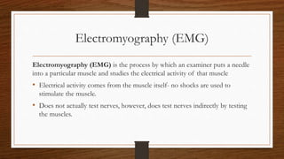 Emg and ncs slides chapter 1 and 2 | PPTX