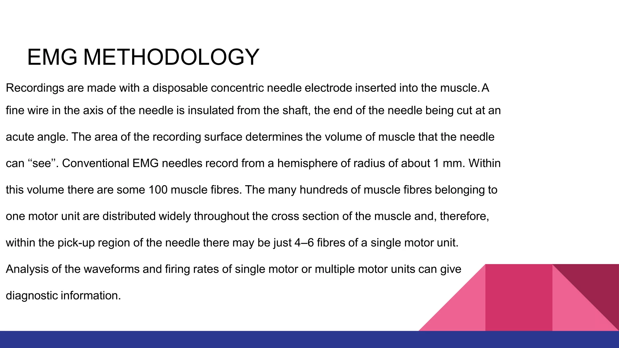 Emg changes during fatigue and contraction | PPTX