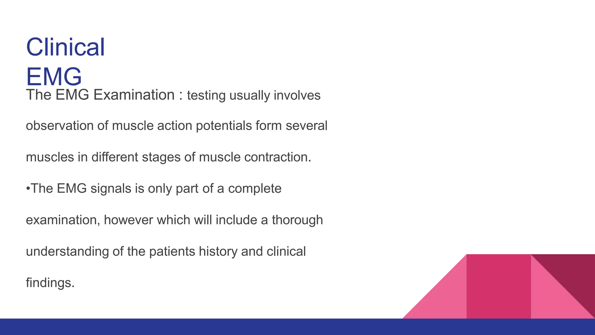 Emg changes during fatigue and contraction | PPTX