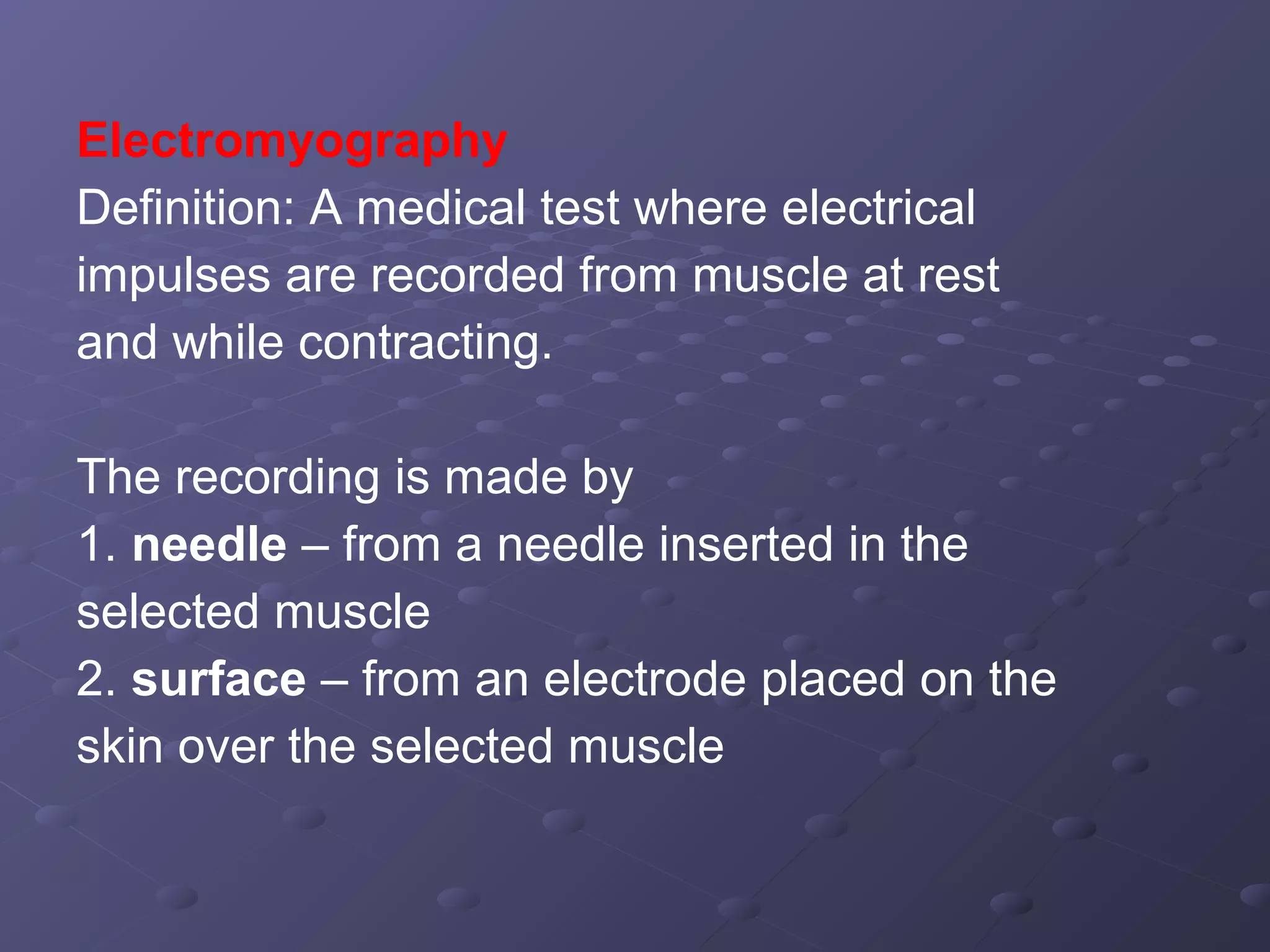 Emg fundamental | PPT