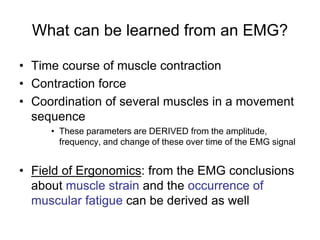 EMG Lecture 10-1-2015.ppt electromyography | PPT