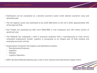 East Midlands Gateway - Strategic Rail Freight Interchange | PPT