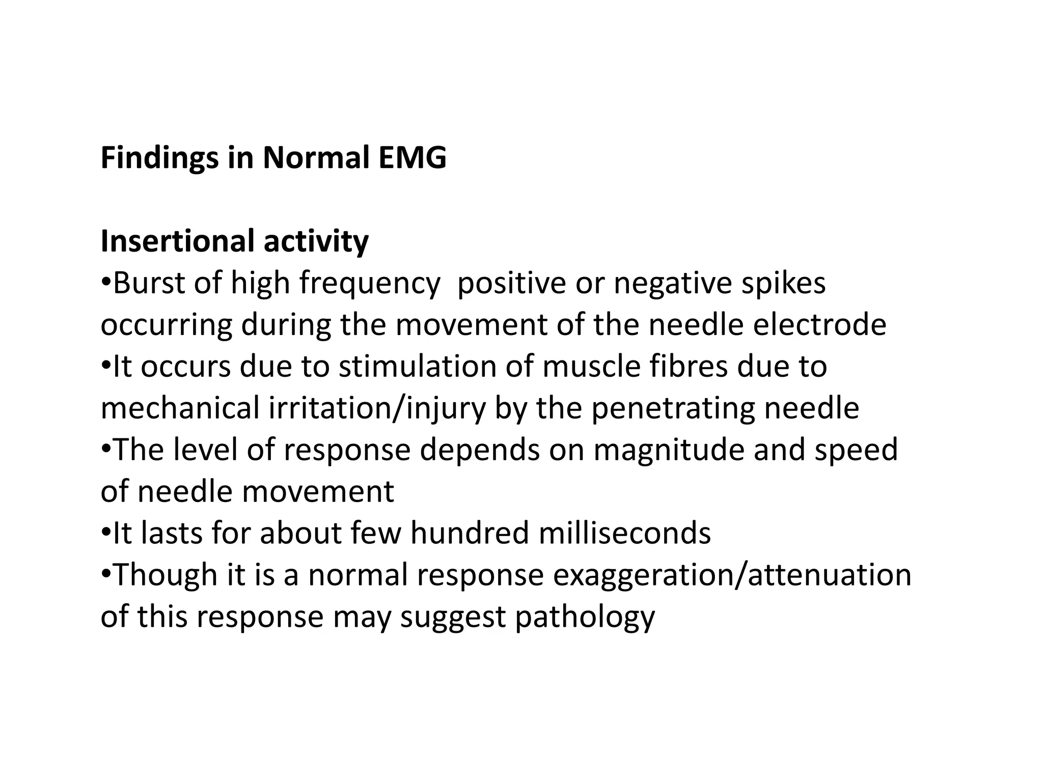 Emg presentation | PPTX