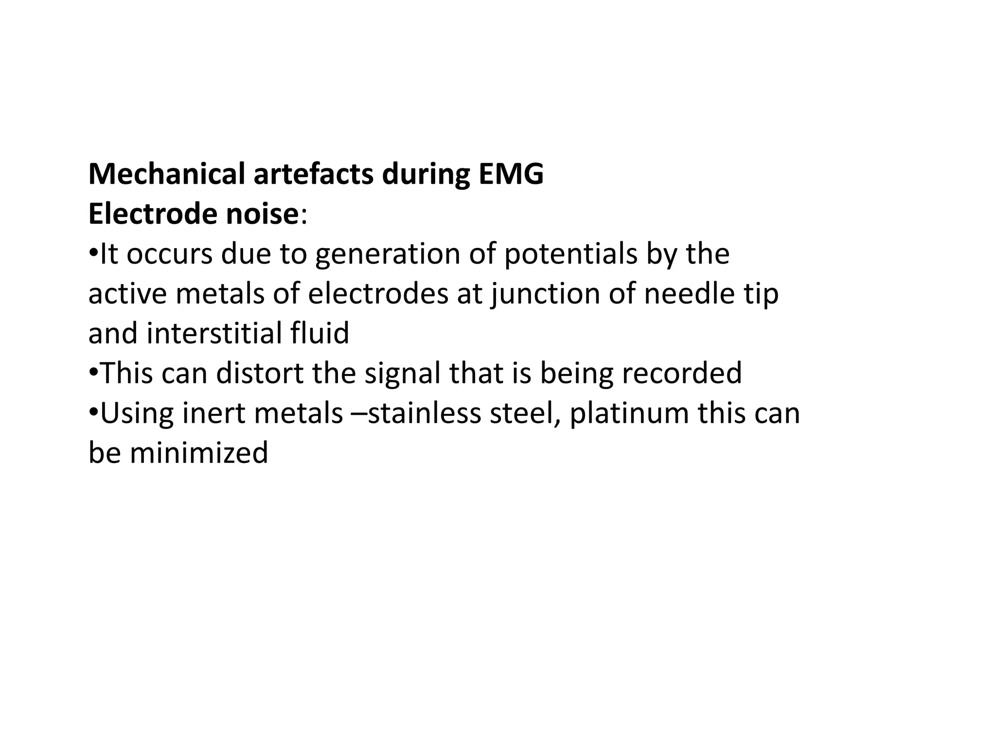 Emg presentation | PPTX