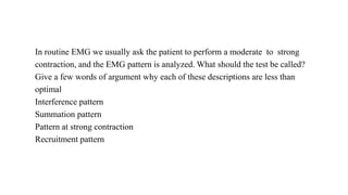EMG special | PPT