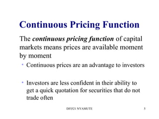 Efficiency Market Hypothesis | PPT