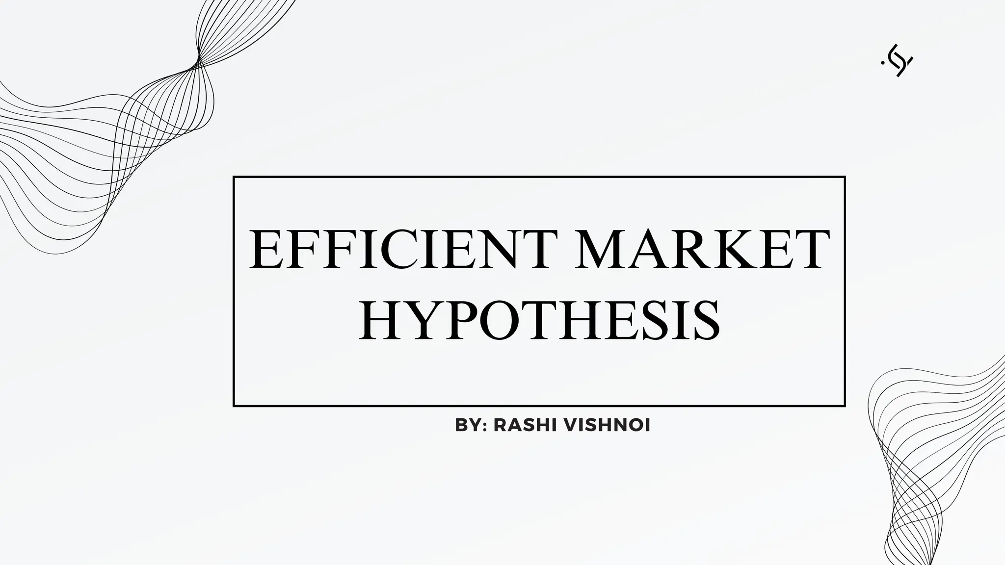 Efficient market hypothesis (EMH) PPT..pdf | Stocks and Bonds | Personal Investing