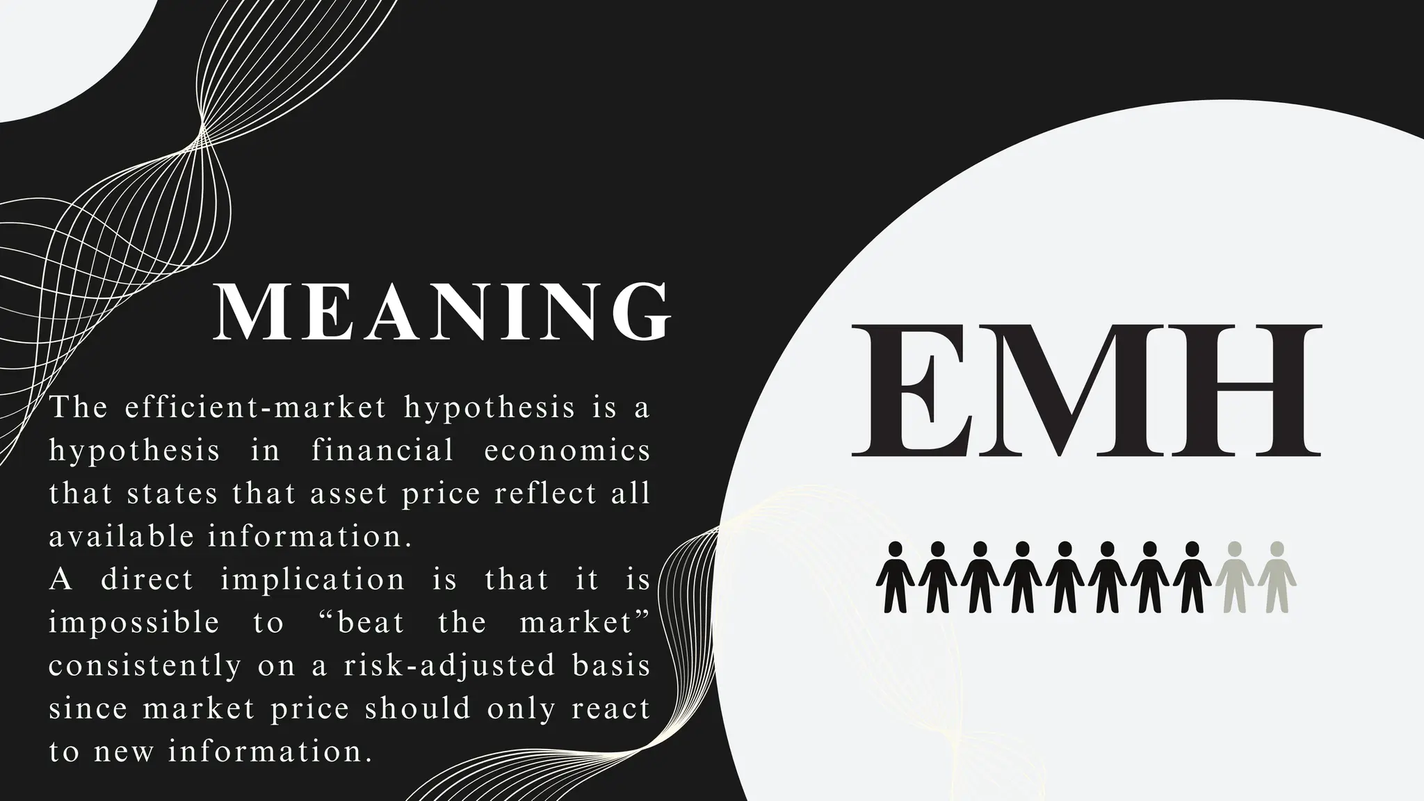 Efficient market hypothesis (EMH) PPT..pdf | Stocks and Bonds | Personal Investing