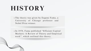 Efficient market hypothesis (EMH) PPT..pdf | Stocks and Bonds ...