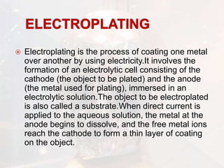 Metalplating Industry | PPTX