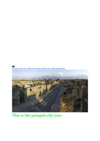 Pompeii | PDF