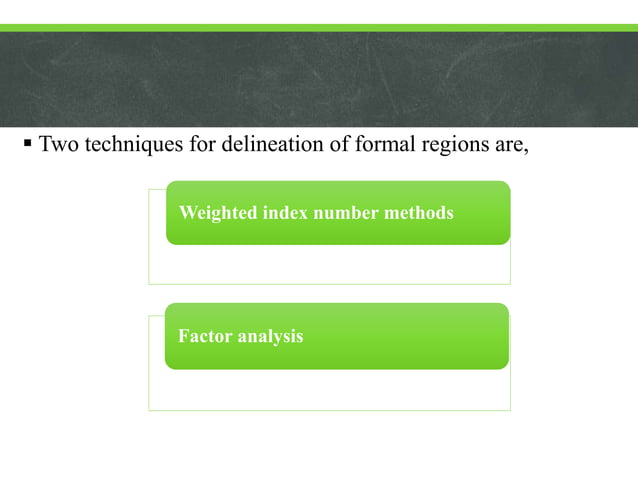 Types and delineation of regions ppt | PPTX
