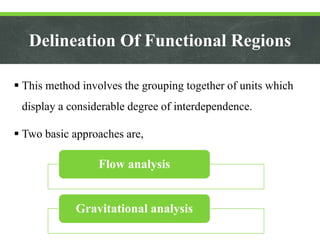 Types and delineation of regions ppt | PPTX