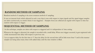 SAMPLING AND STORAGE OSCILLOSCOPE | PPTX