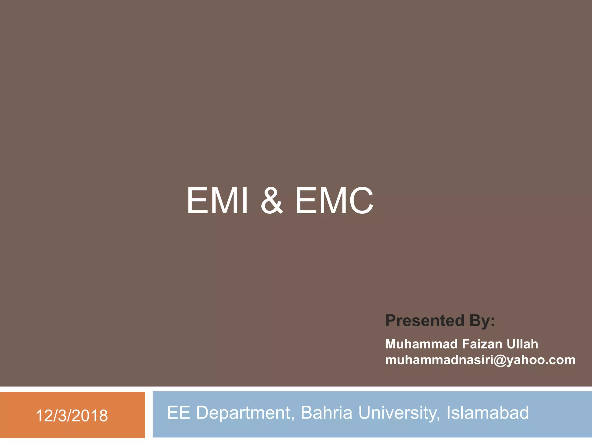 Emi and emc | PPTX