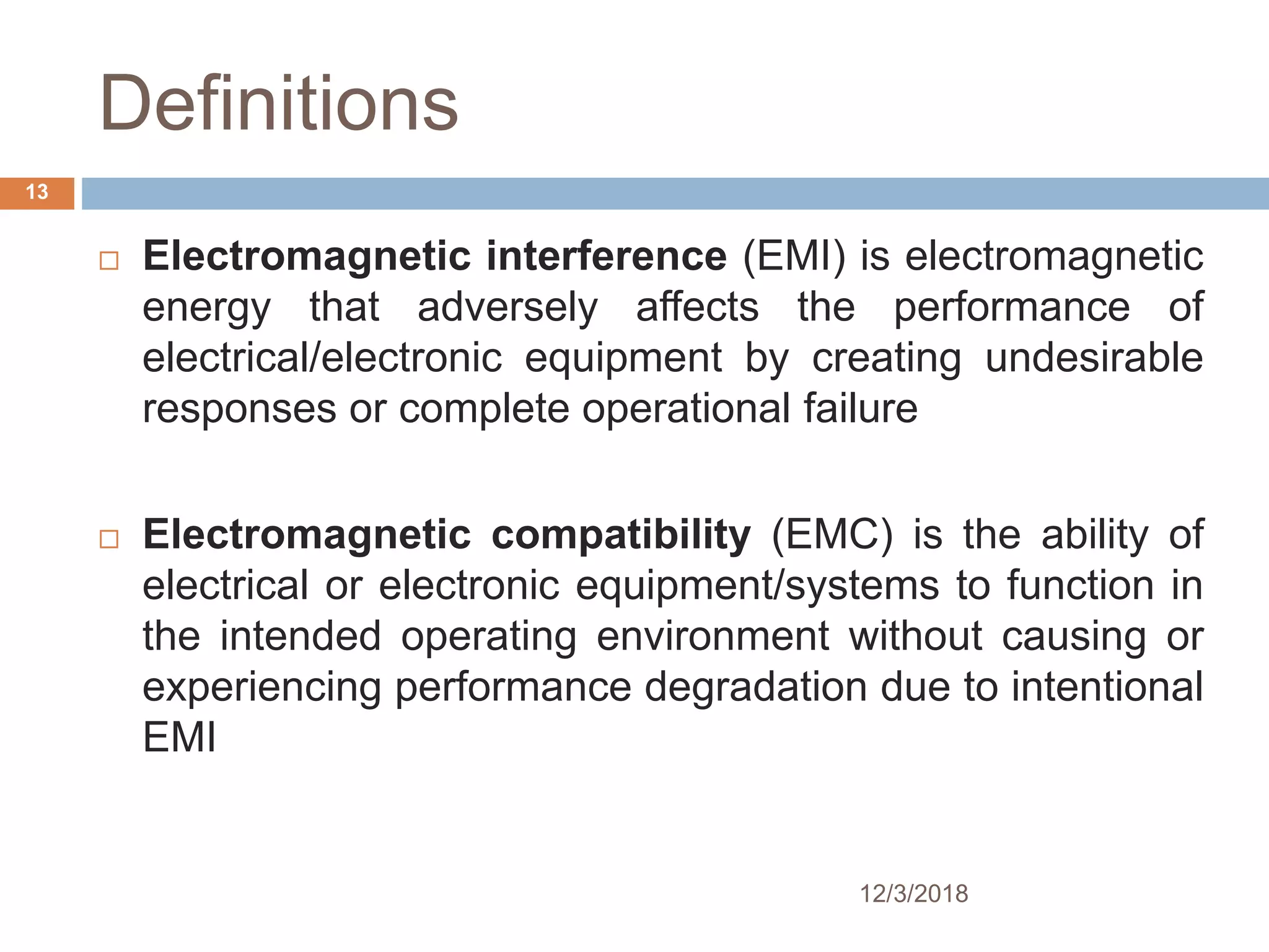 Emi and emc | PPTX