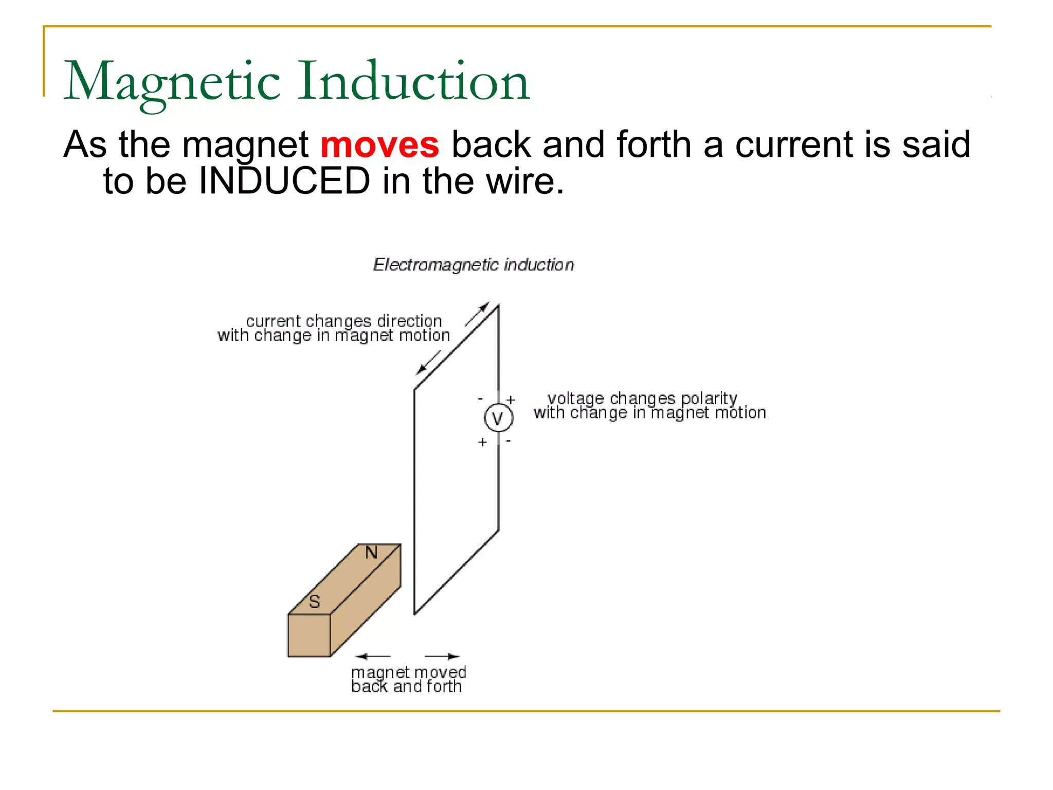 Electromagnetic induction and transformer | PPT