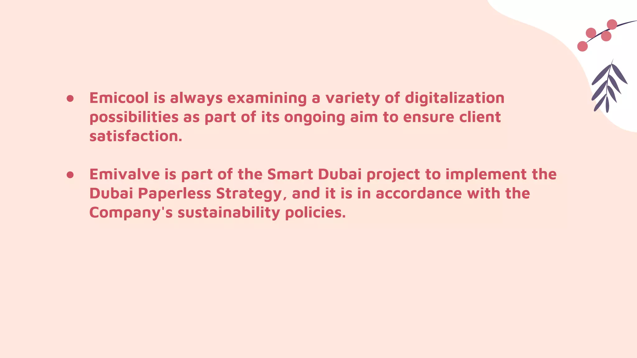 Emicool implementing emivalve enabling remotely controlled processes ...