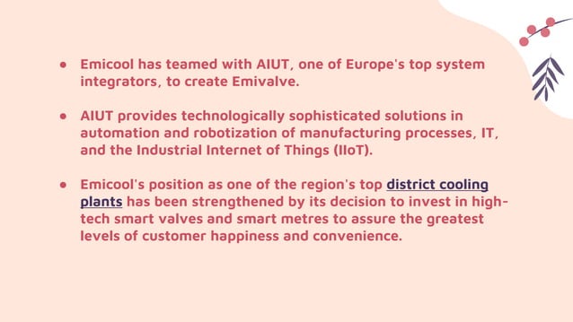 Emicool implementing emivalve enabling remotely controlled processes | PPT