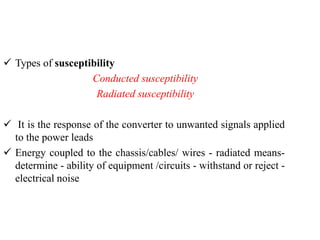 ELECTROMAGNETIC EMISSION AND SUSCEPTIBILITY STANDARDS AND ...