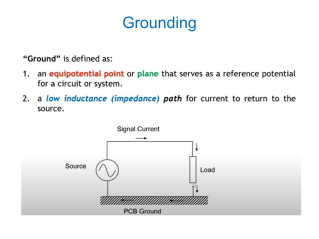"EMI/EMC: Grounding, Shielding, Bonding" | PPTX