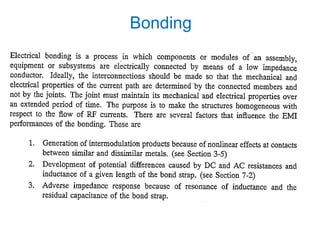 "EMI/EMC: Grounding, Shielding, Bonding" | PPTX