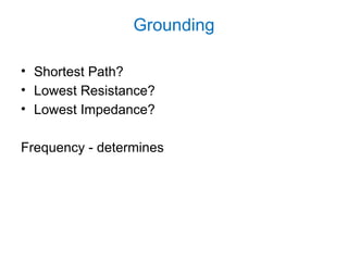 "EMI/EMC: Grounding, Shielding, Bonding" | PPTX