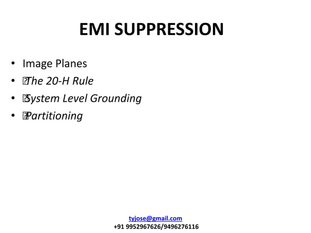 Emi emc design guide lines | PDF | Physics | Science
