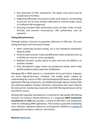 EMI Filtering In SMPS Systems – Best Practices And Design Tips.pdf