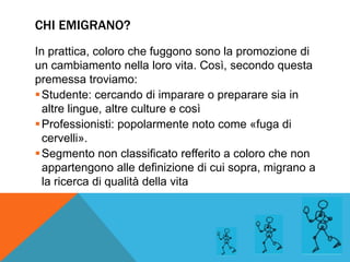 Emigrare972003 | PPT